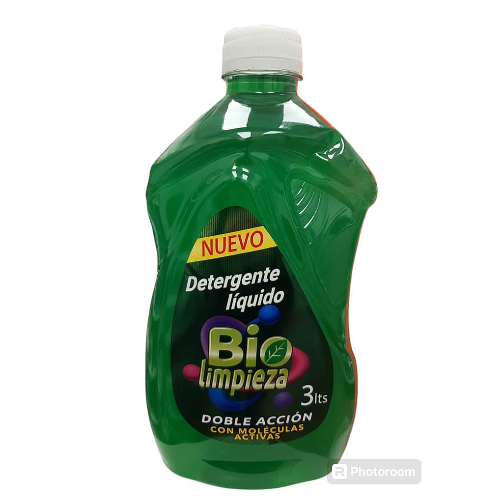 DETERGENTE 3LTS VERDE BIO LIMPIEZA | Comercial Borgoño Spa